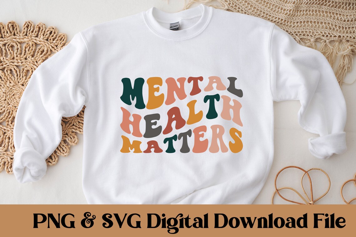 Mental Health Matters Svg Mental Health Awareness Svg Mental - Etsy