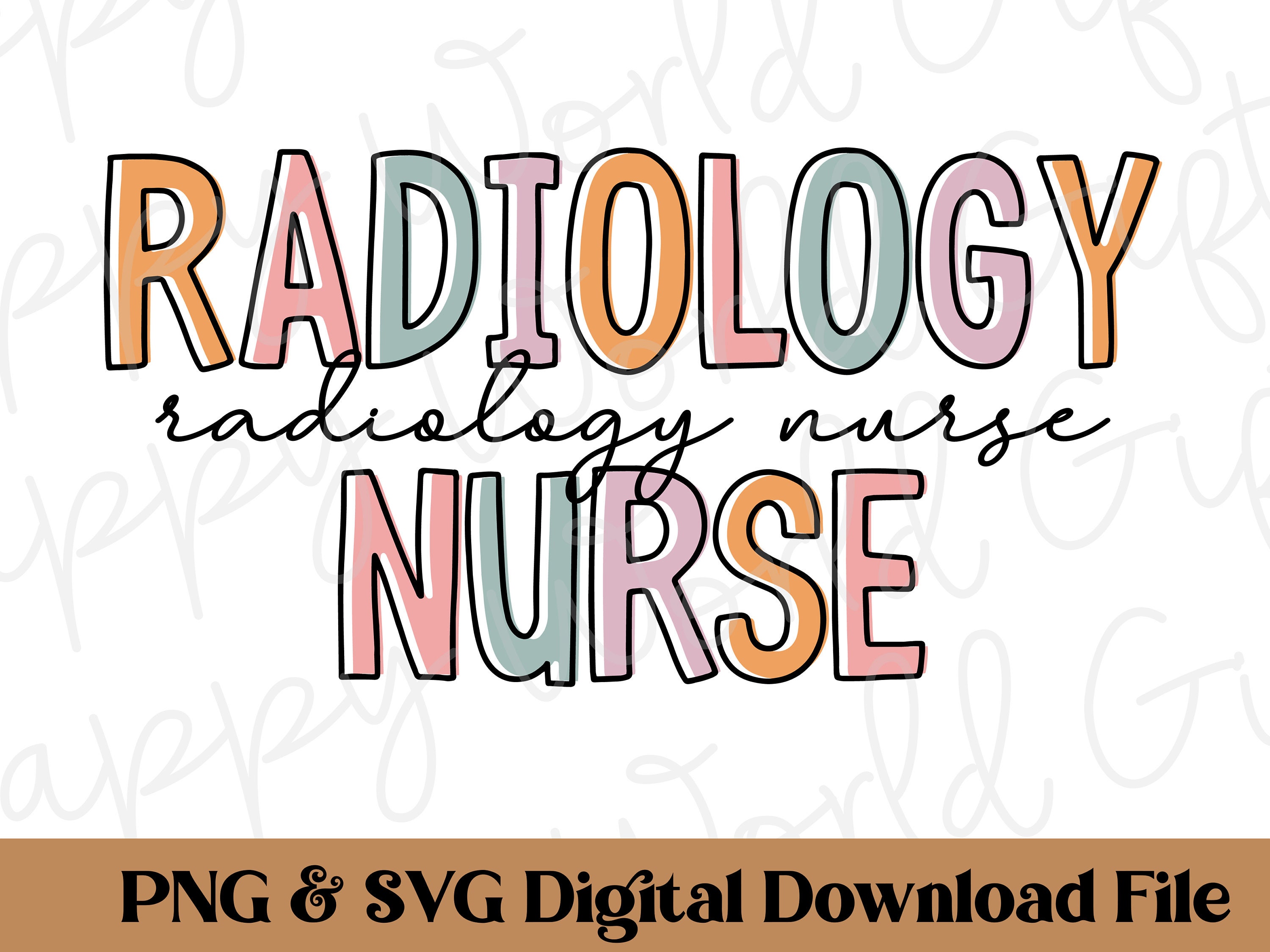 Radiology Nurse SVG Radiologic Technologist Svg X Ray Tech - Etsy