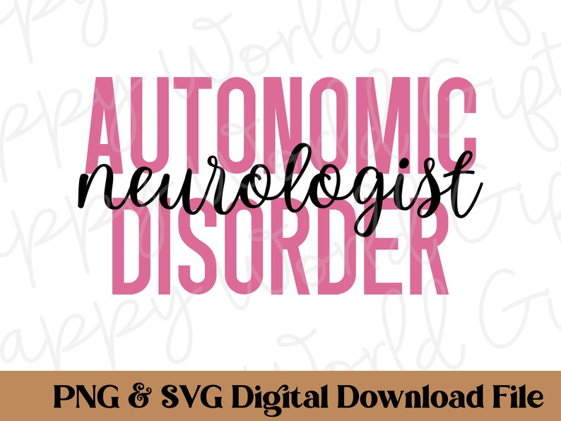Autonomic Disorder Neurologist Svg, Neurology Png, Neuro Nurse Svg ...