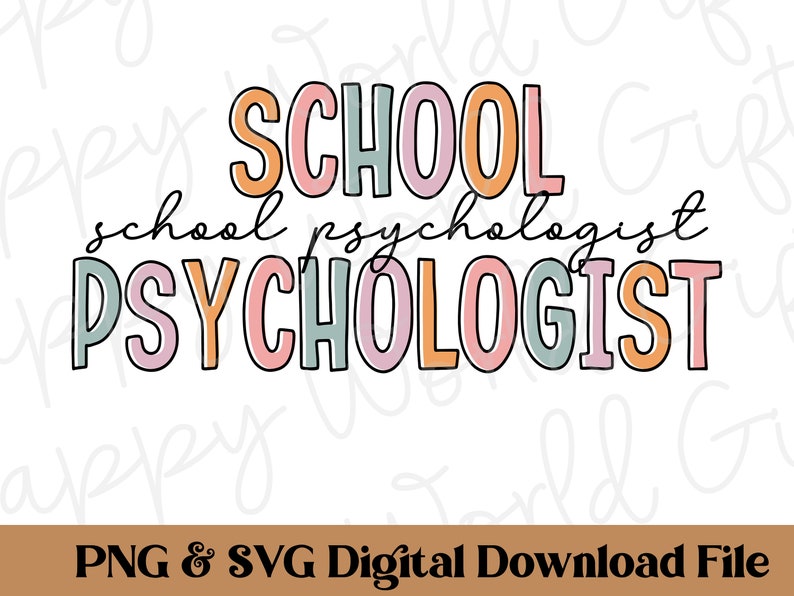 School Psychologist Svg, School Psych Svg, School Counselor Svg ...