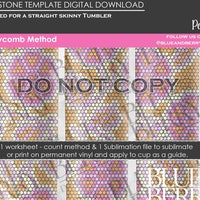 Queen Bee Gold Template 30 Oz, SS20 5MM Honeycomb, Fill, Scatter ...