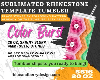 Lattice Template Tumbler Ready for Rhinestones Rhinestone - Etsy