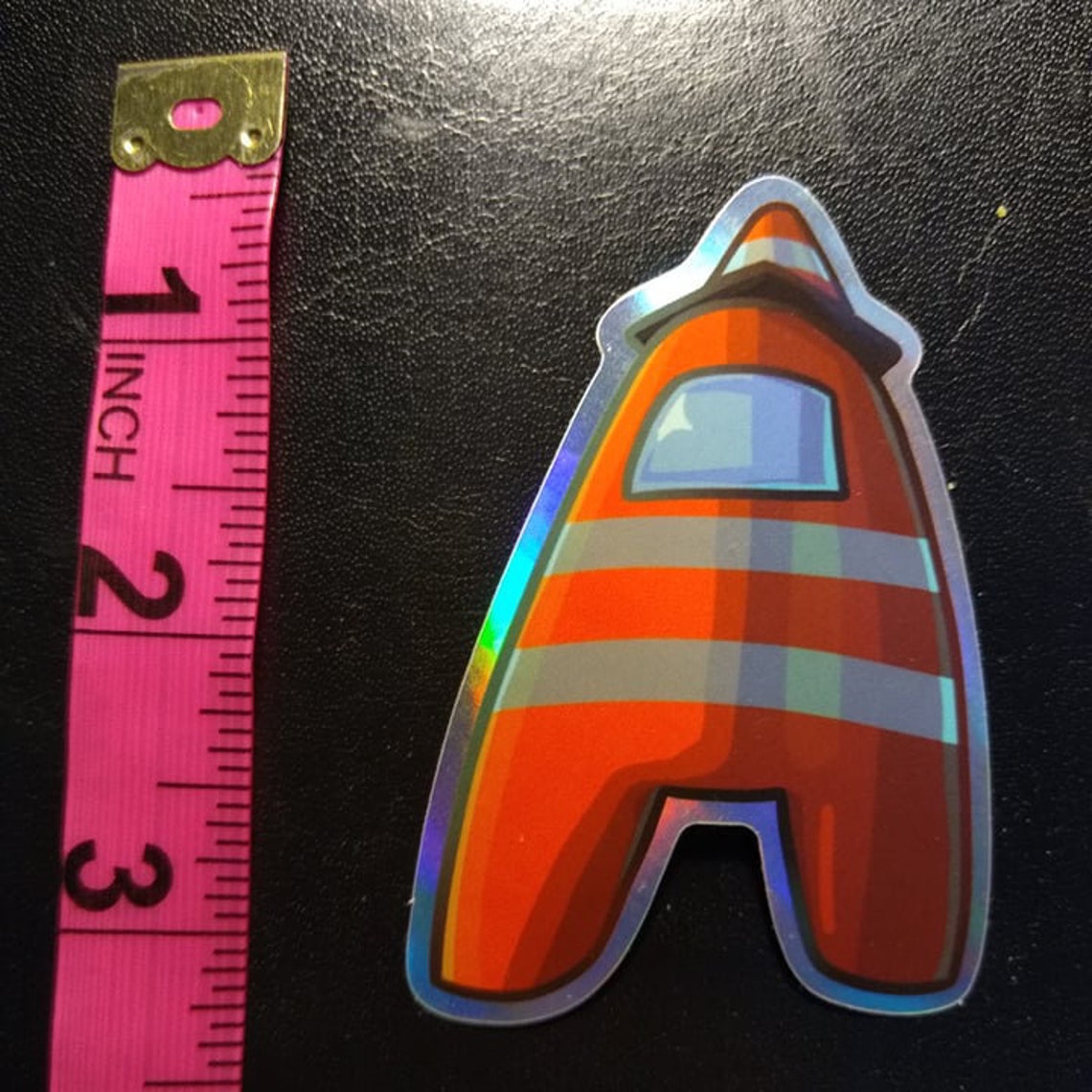 Among Us Traffic Cone Crewmate 3" Sticker - Etsy