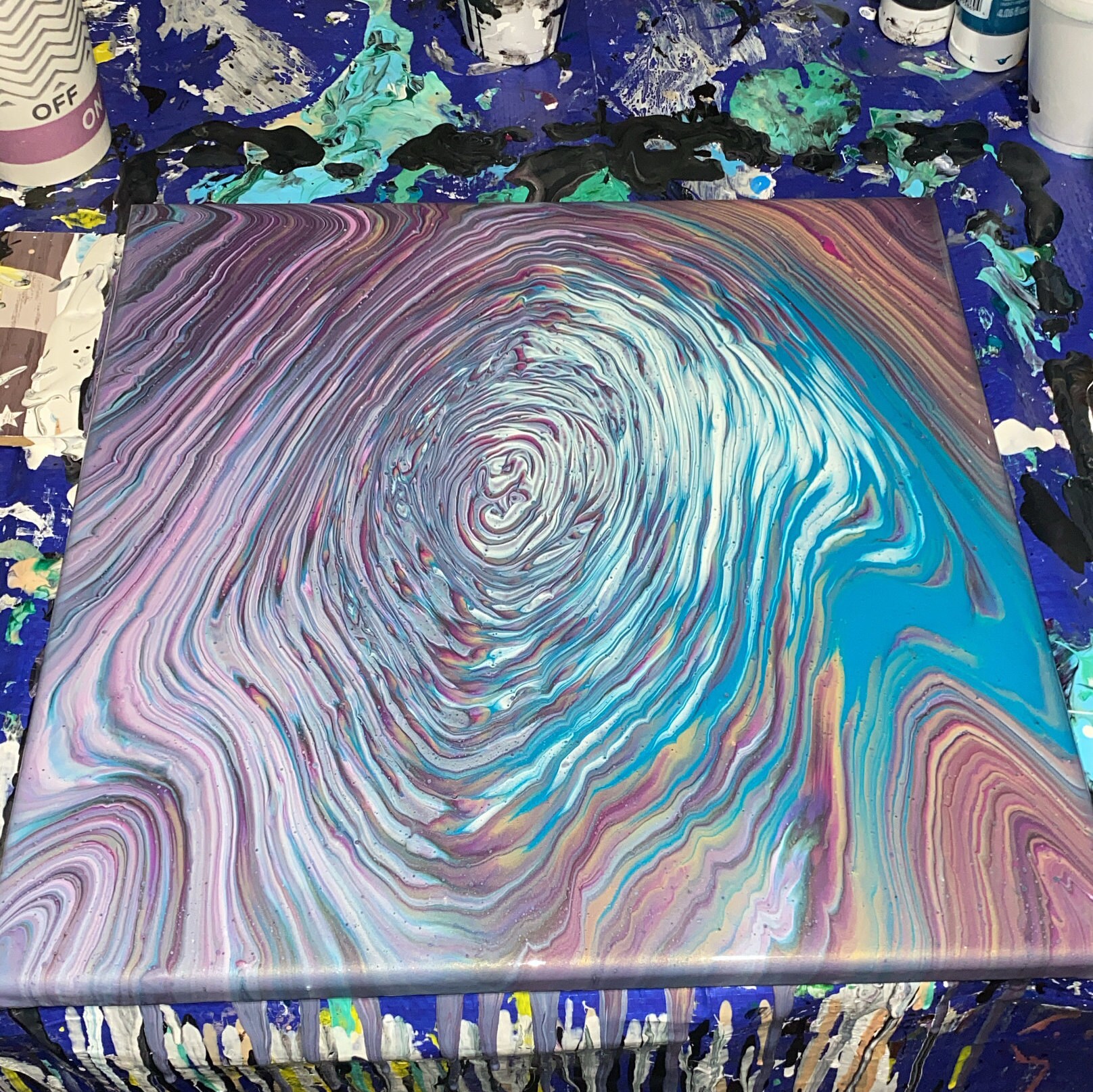 Metallic Swirl - Etsy