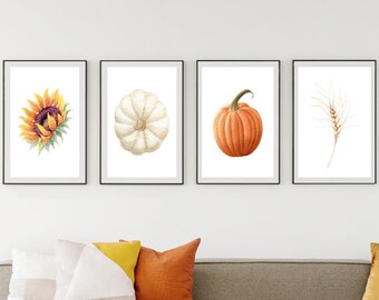 Fall Harvest Art | Etsy