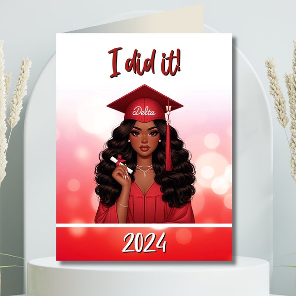 Delta Sigma Theta Invitation - Etsy