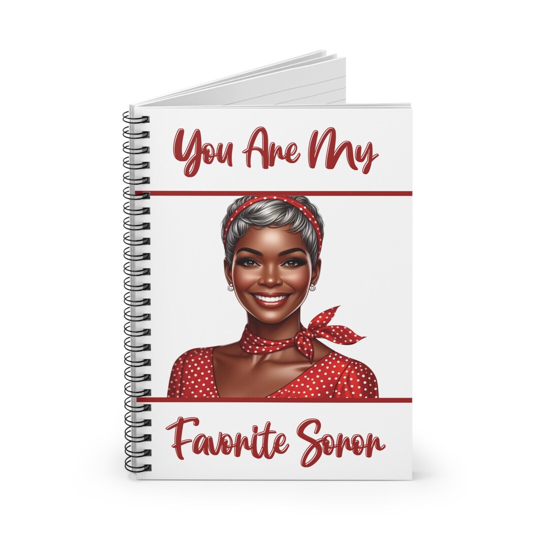 Delta Sigma Theta Sorority Inspired 6x8 Notebook Mothers Day Graduation ...