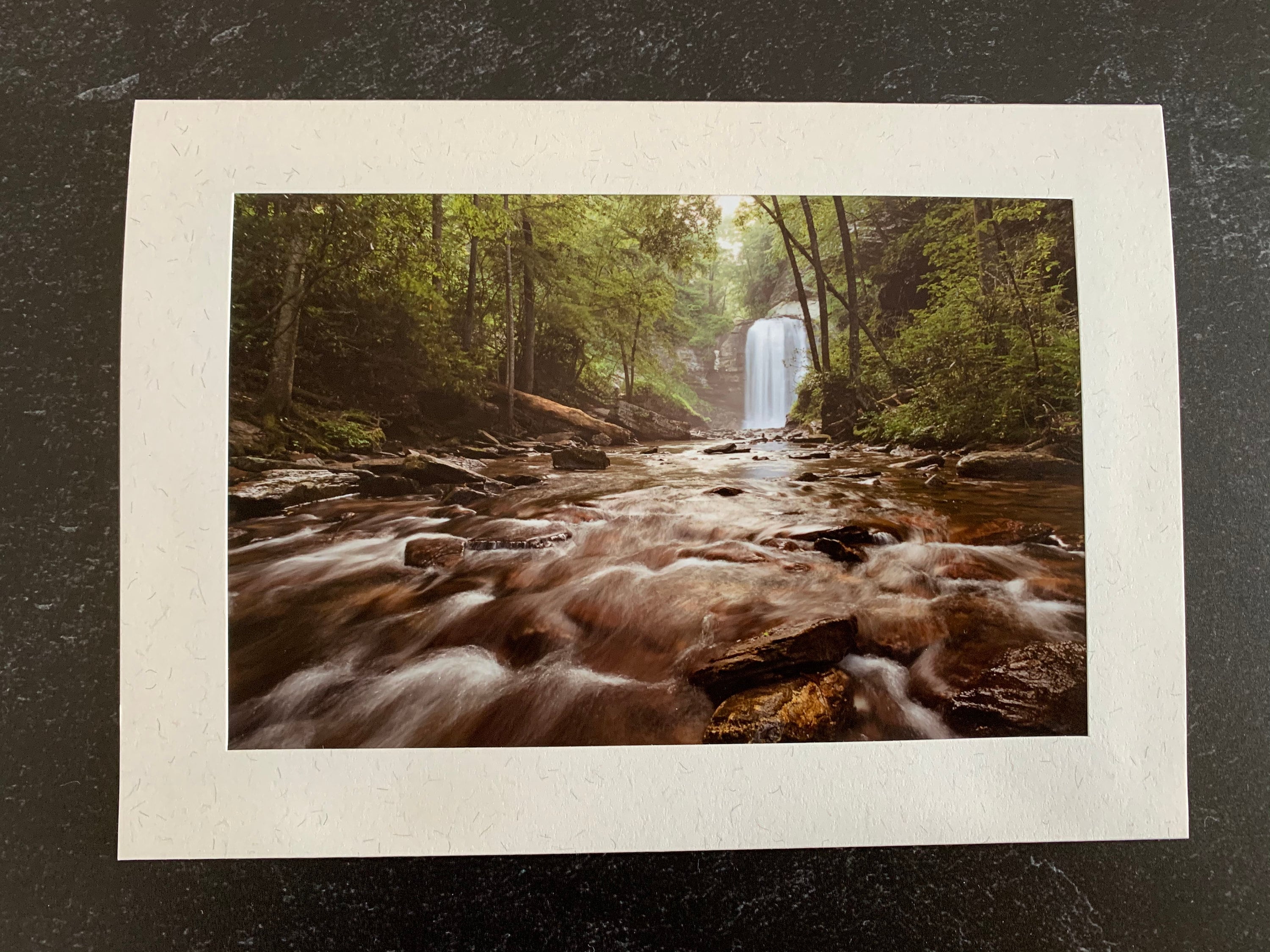 Original Photo Note Cards North Carolina Waterfalls, Set of 6 With ...