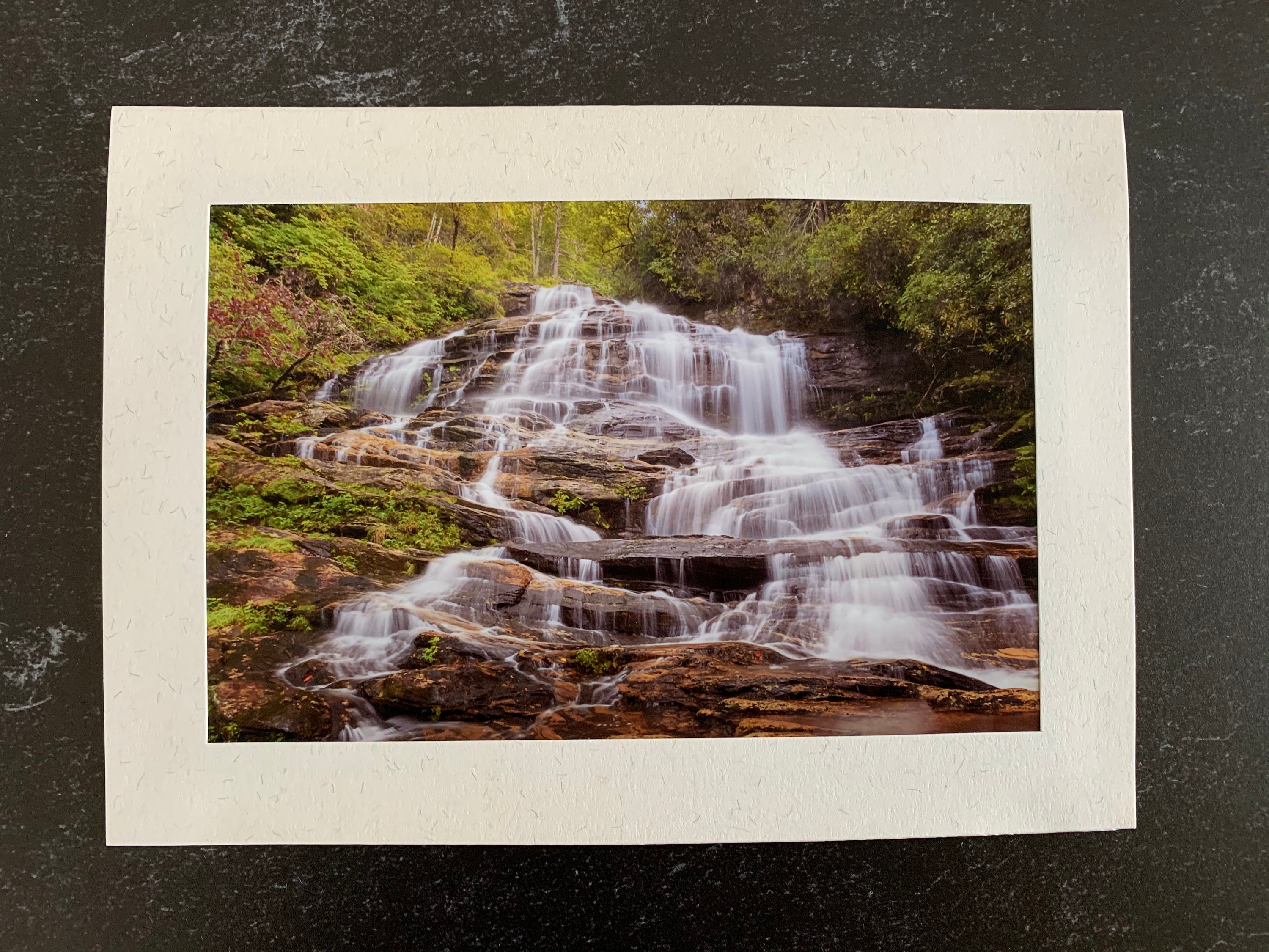 Original Photo Note Cards North Carolina Waterfalls, Set of 6 With ...