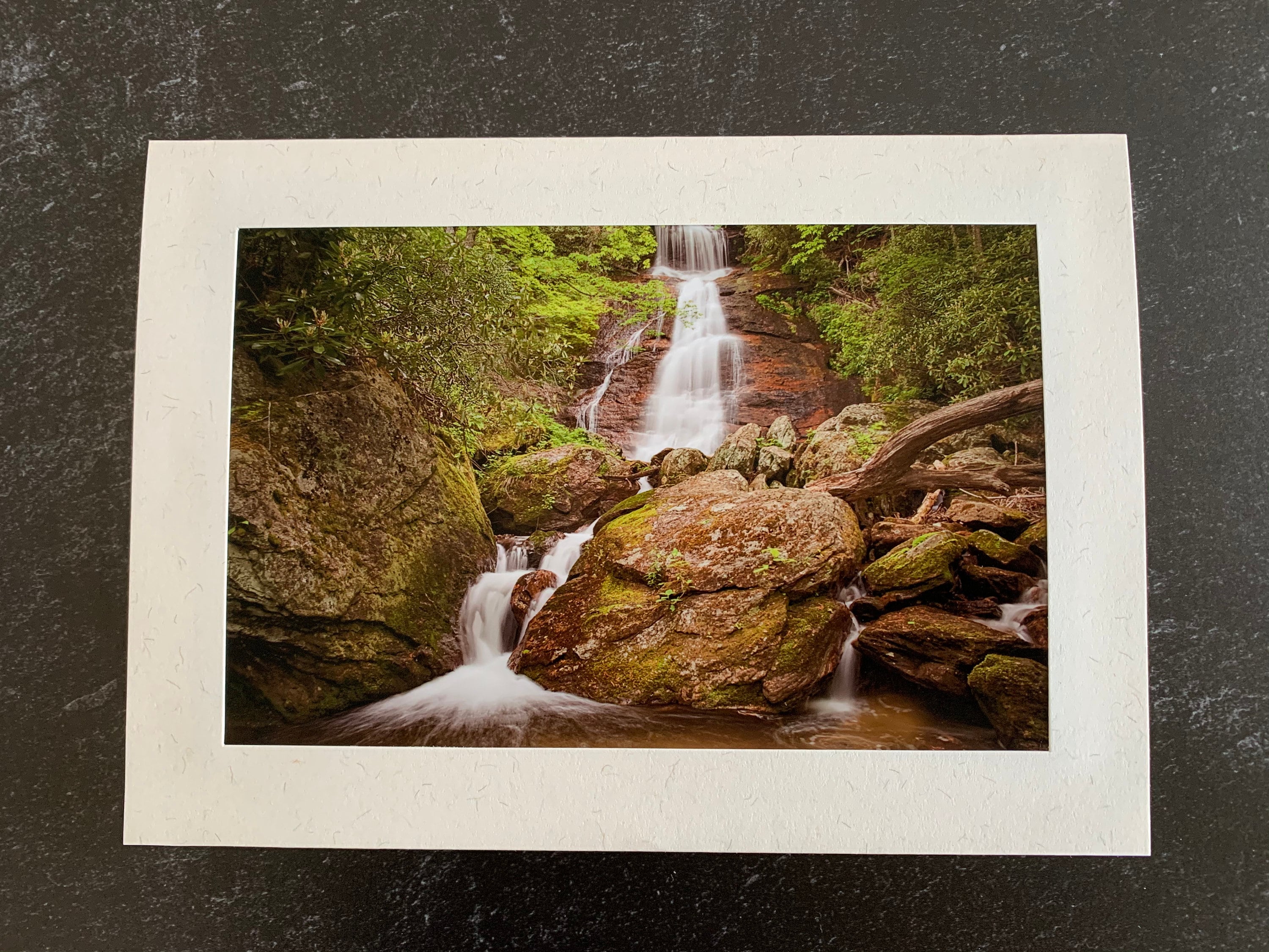 Original Photo Note Cards North Carolina Waterfalls, Set of 6 With ...