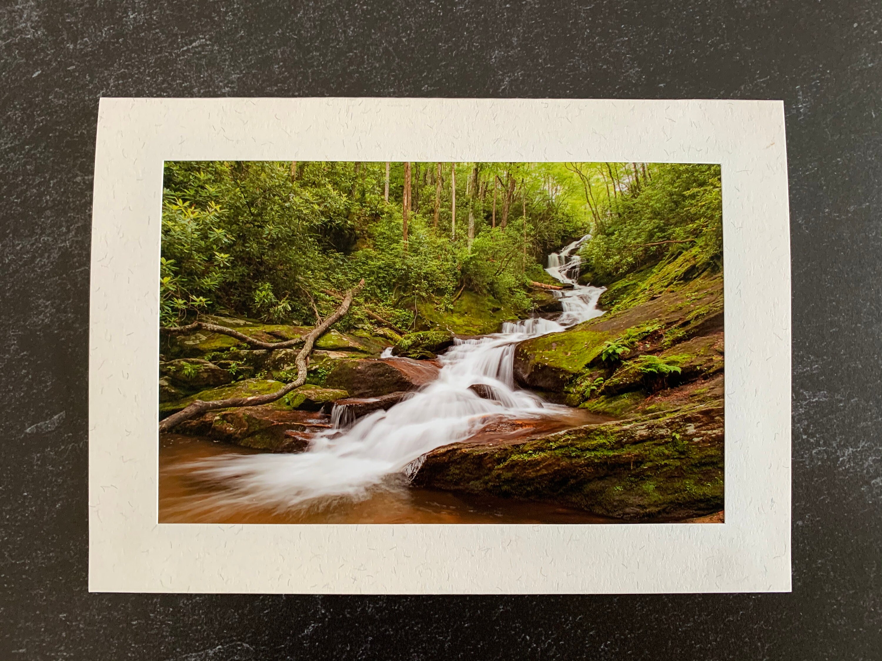 Original Photo Note Cards North Carolina Waterfalls, Set of 6 With ...
