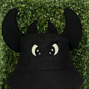 Black Hat How to Train Your Dragon Toothless Glow in the Dark ...