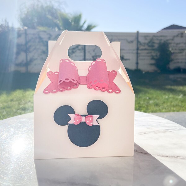 Minnie Mouse Gift Boxes - Etsy