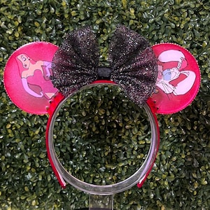 Roger and Jessica Rabbit Toon Town Resin Mouse Ears - Etsy