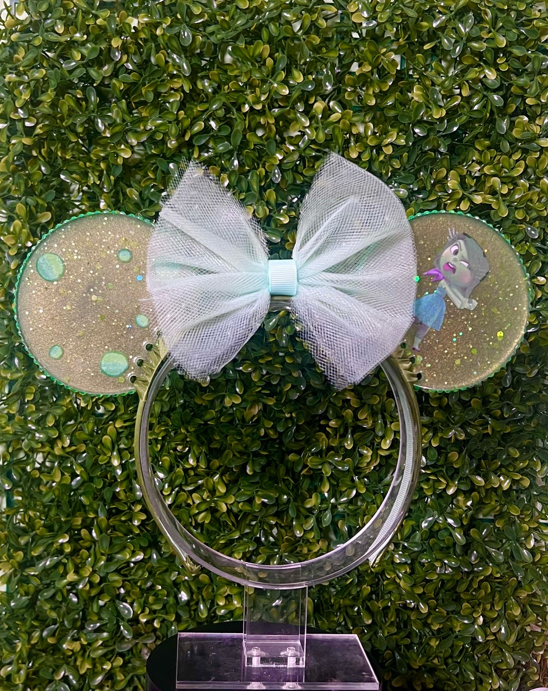 Disgust Emotions Green Inside Out Emotion Resin Mouse Ears - Etsy