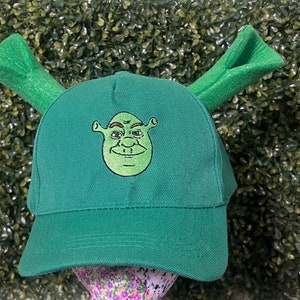 Green Oger Shrek Embroidery Baseball Cap - Etsy