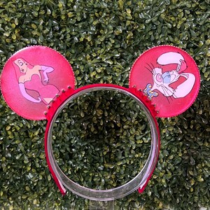 Roger and Jessica Rabbit Toon Town Resin Mouse Ears - Etsy