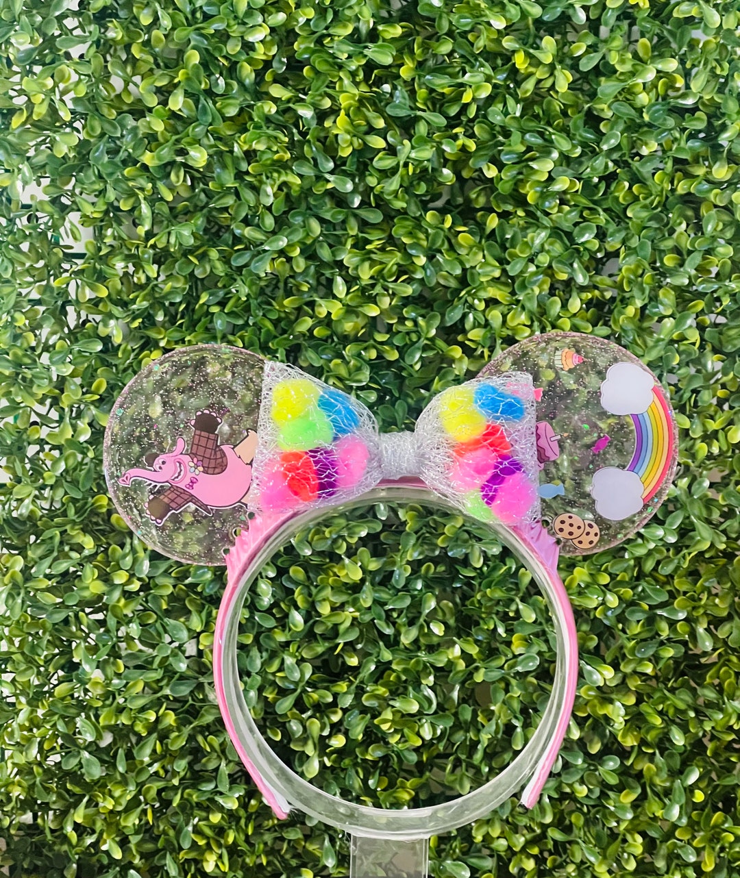 Pink Imaginary Friend Bing Bong Resin Mouse Ears - Etsy