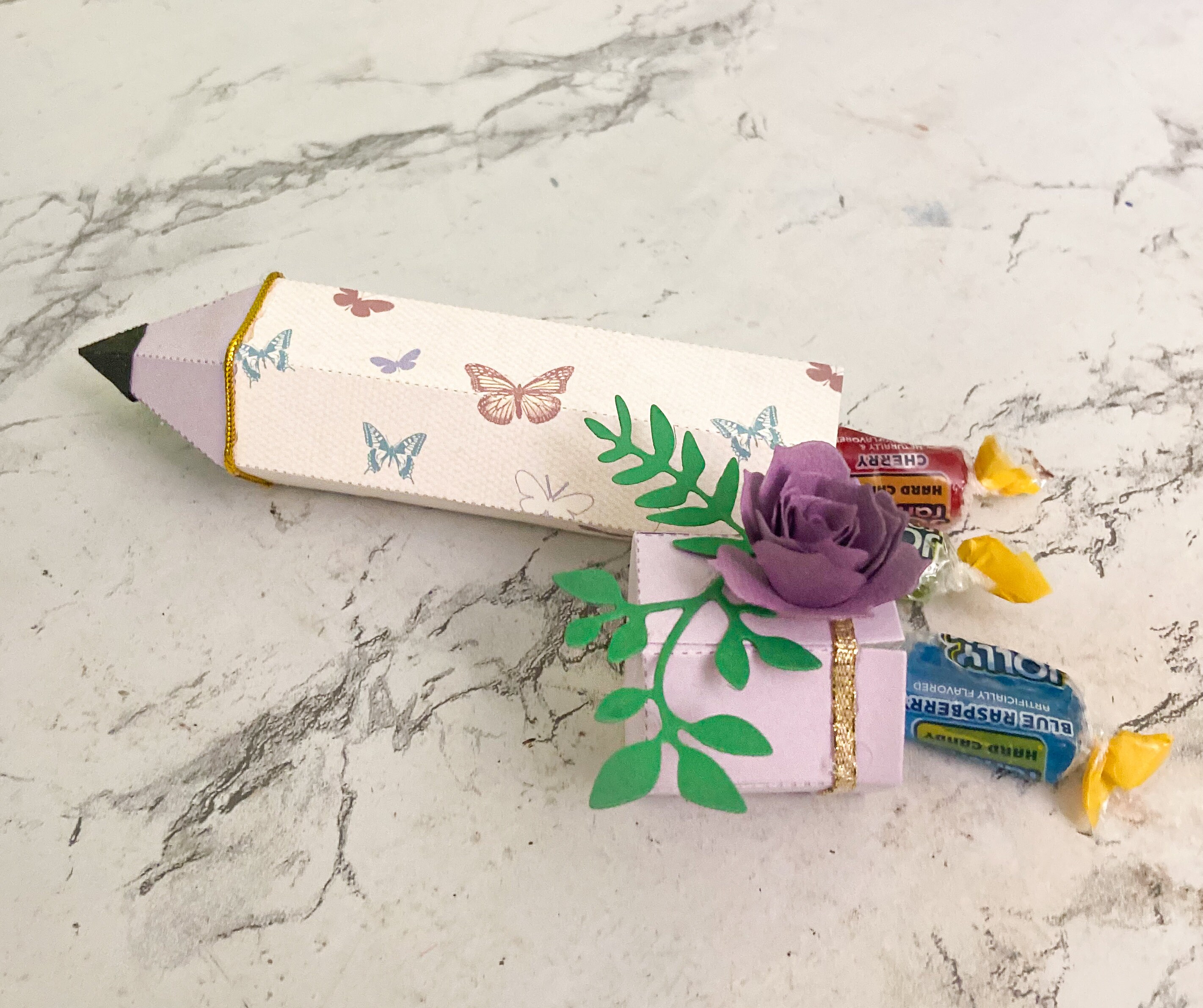 3D Pencil Gift Box - Etsy