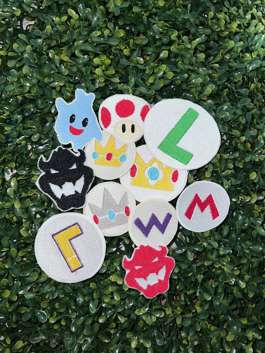 Nintendo Mario Bros Embroidery Iron on Patches - Etsy