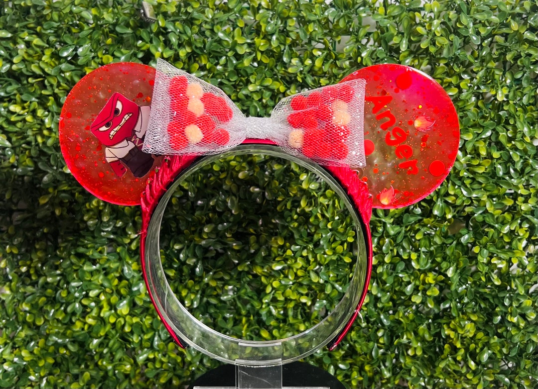 Emotion Anger Inside Out Resin Mouse Ears - Etsy