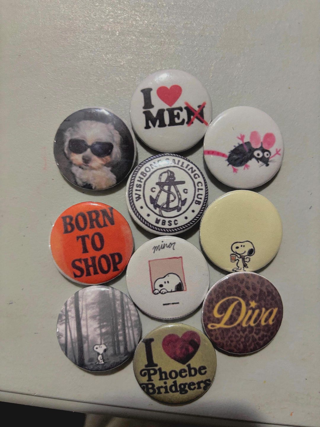 Assorted Customizable Pins • 1.25” Buttons • Cute Aesthetic Pins ...