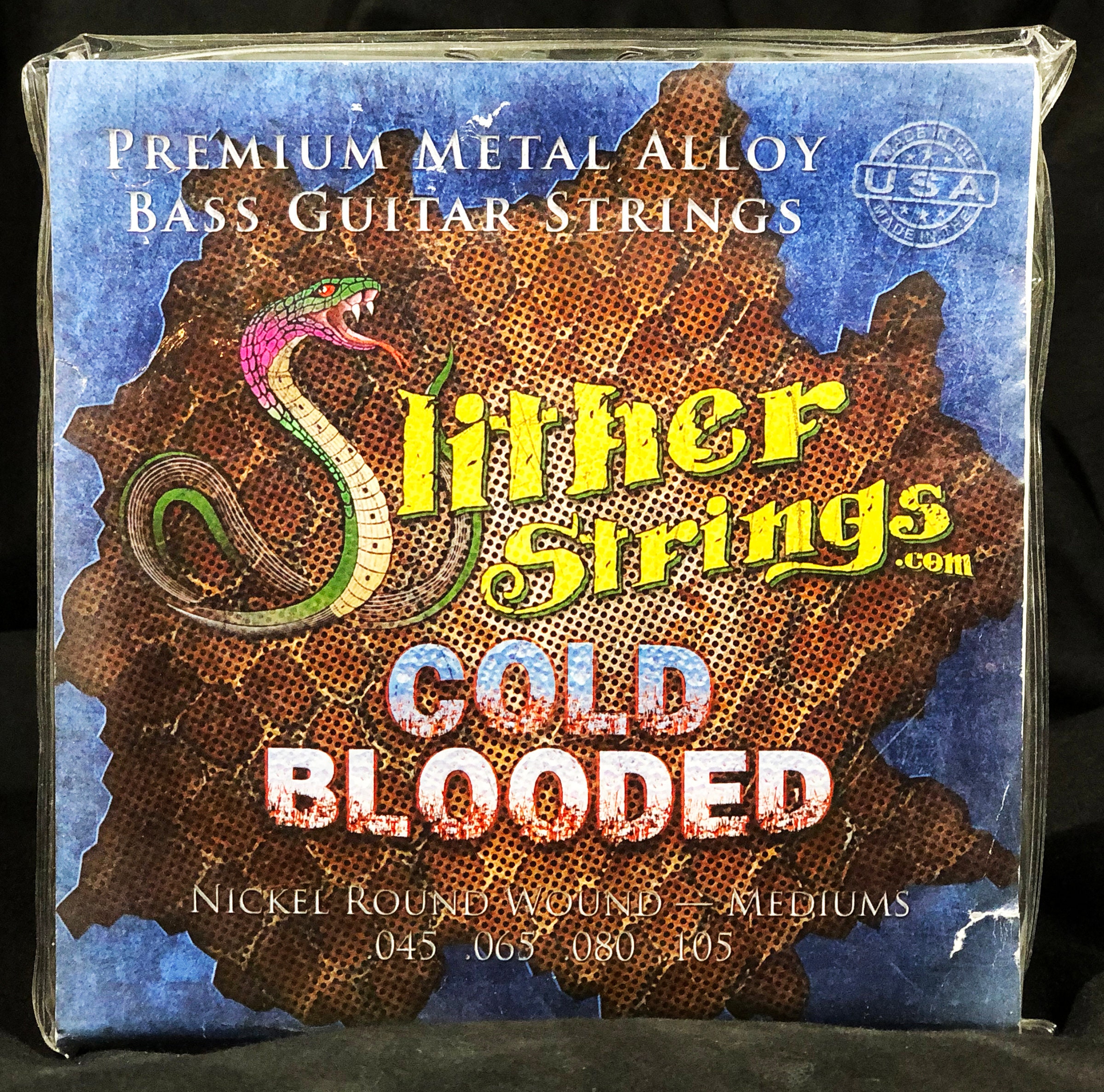 Slither Strings Cold Blooded 4-string Bass Strings – Premium Tone ...