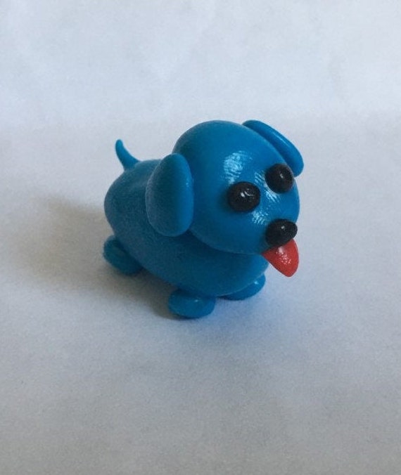 Roblox Adopt Me Clay Blue Dog Pet - Etsy UK