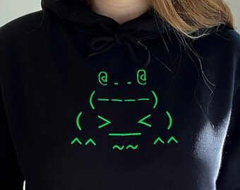 Sky Eye Anime Embroidered Sweater - Etsy