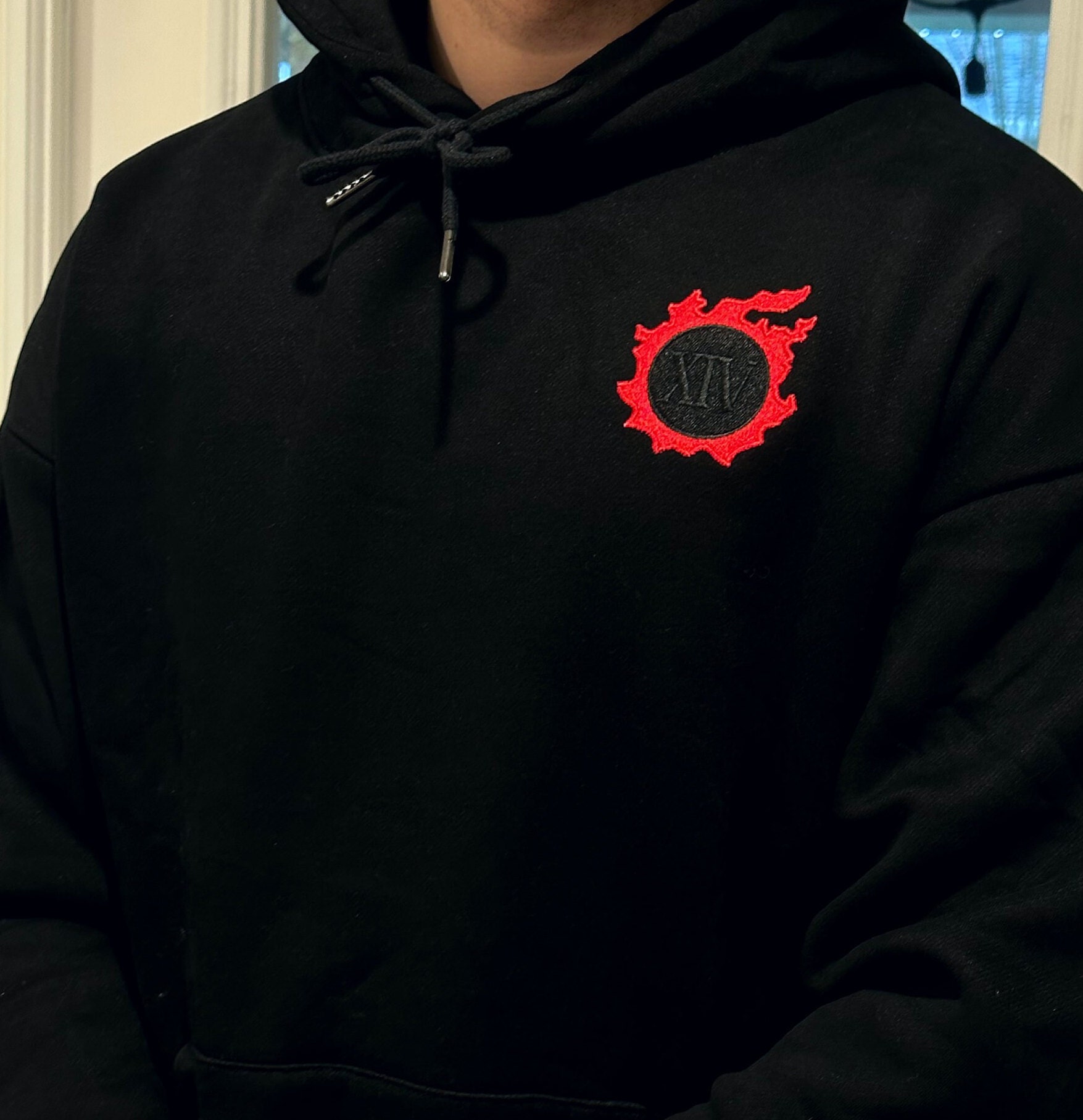 FFXIV Embroidered Hoodie - Etsy