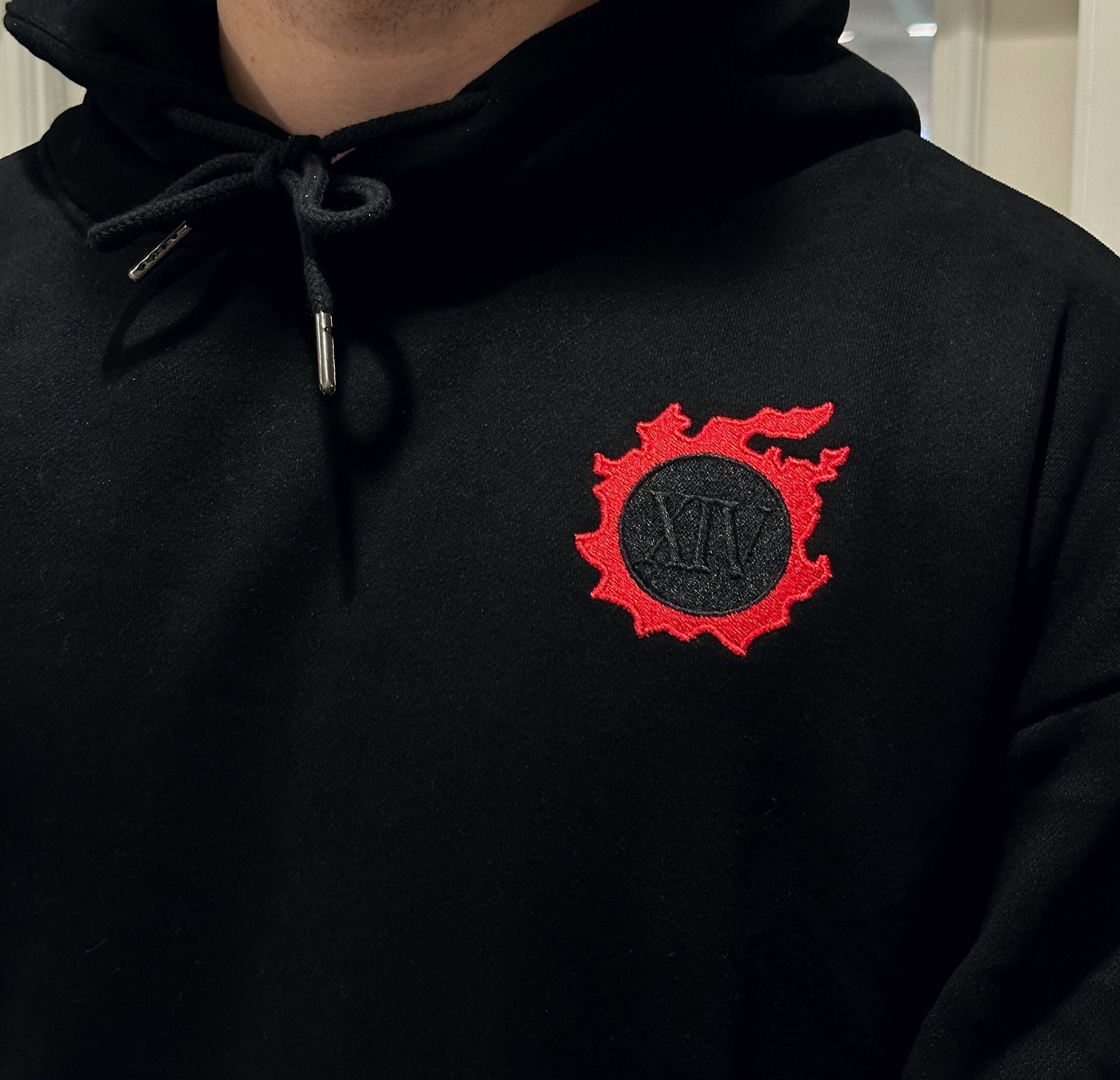 FFXIV Embroidered Hoodie - Etsy