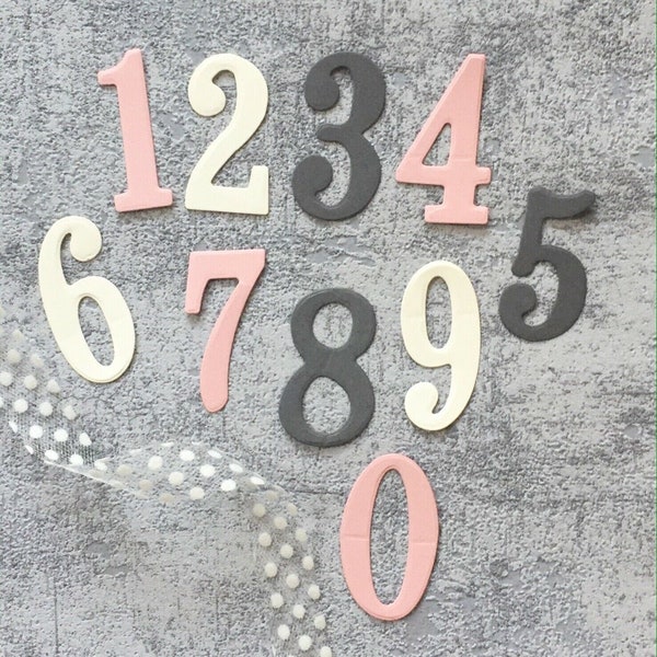 Number Dies - Etsy