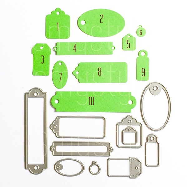 Metal Die Cuts - Etsy