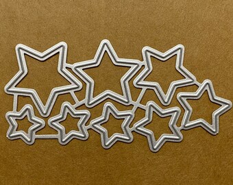 Star Cutting Dies - Etsy