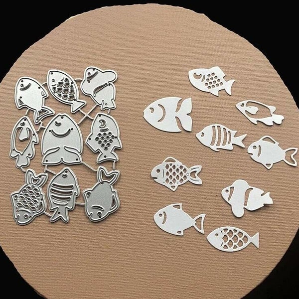 Fish Die Cut - Etsy