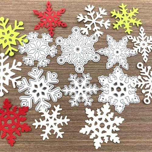Snowflake Metal Cutting Diespaper Craft Cutting Die - Etsy