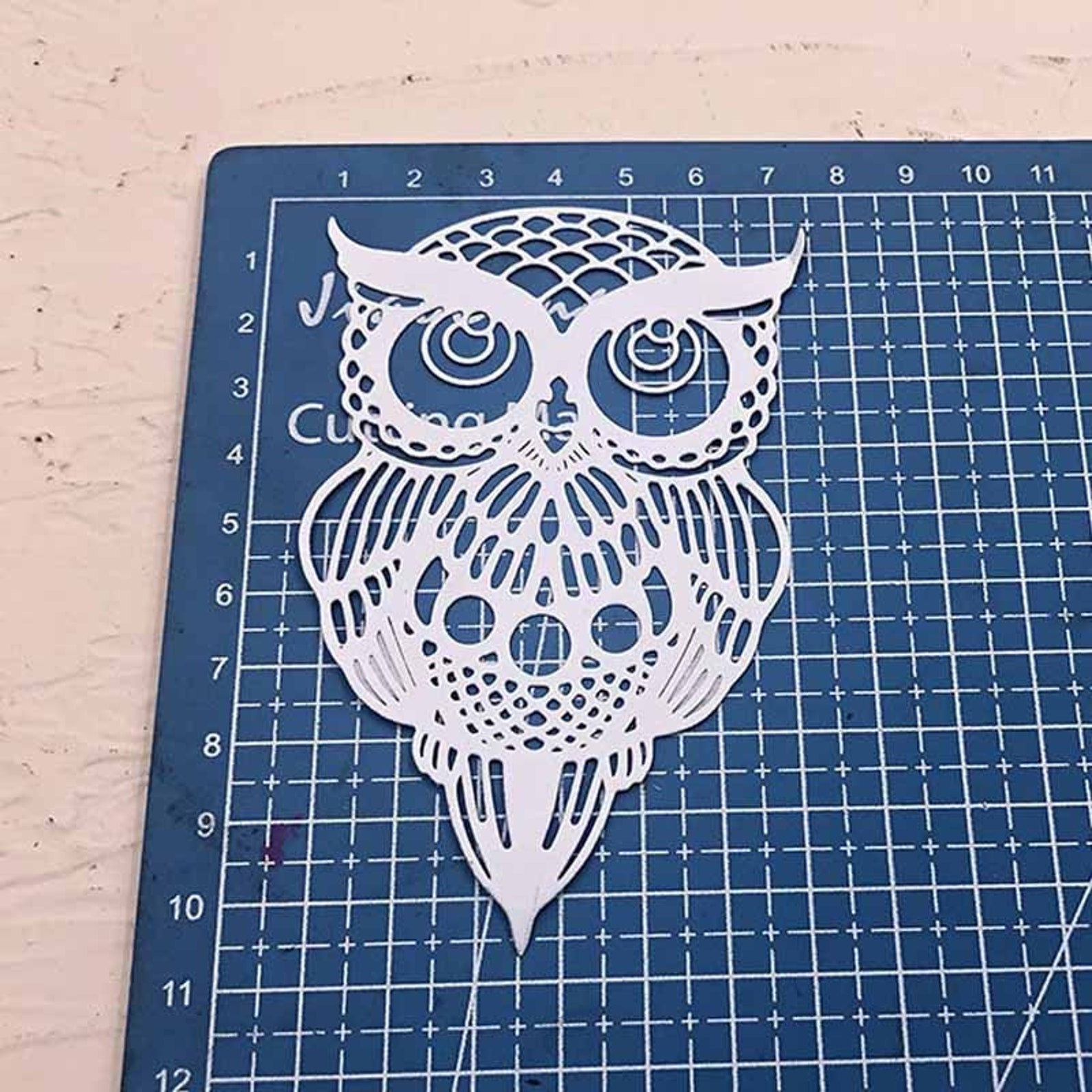 Night Owl Metal Cutting Dies,paper Craft Cutting Die, Embossing Stencil ...