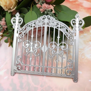 Fence Door Frame Metal Cutting Dies,paper Craft Cutting Die, Embossing ...
