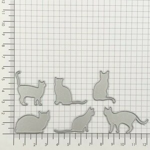 Animals Cat Metal Cutting Dies,paper Craft Cutting Die, Embossing ...