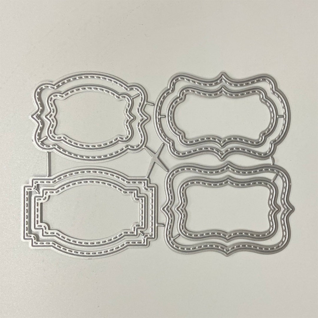 Labels Metal Cutting Dies,paper Craft Cutting Die, Embossing Stencil ...