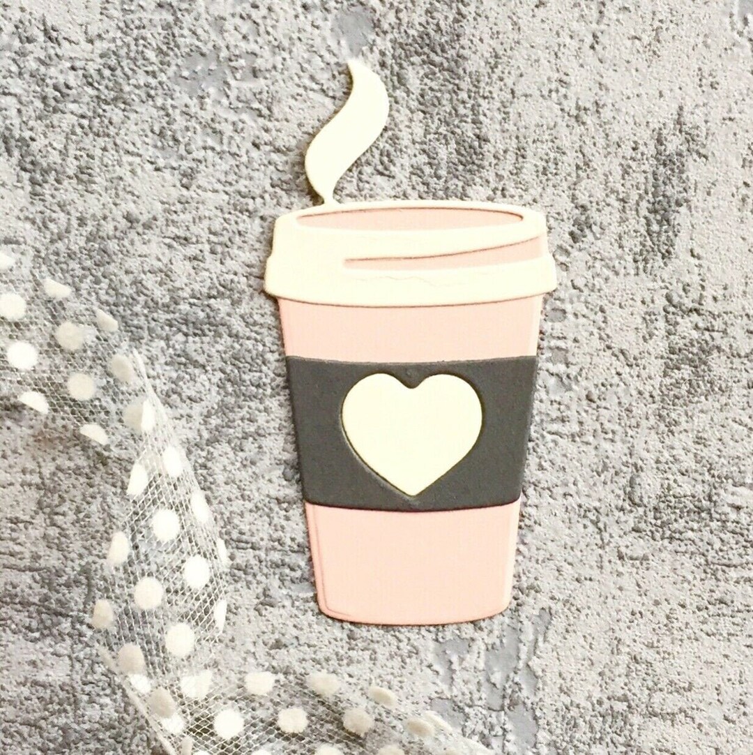 Coffee Mug Metal Die Cuts,paper Craft Cutting Dies Stencils for DIY ...