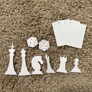 Playing Card Dice Metal Cutting Dies,paper Craft Cutting Die, Embossing ...