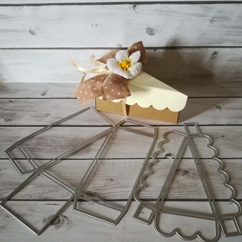 Triangle Candy Box Metal Die Cuts,paper Craft Cutting Dies Stencils for ...