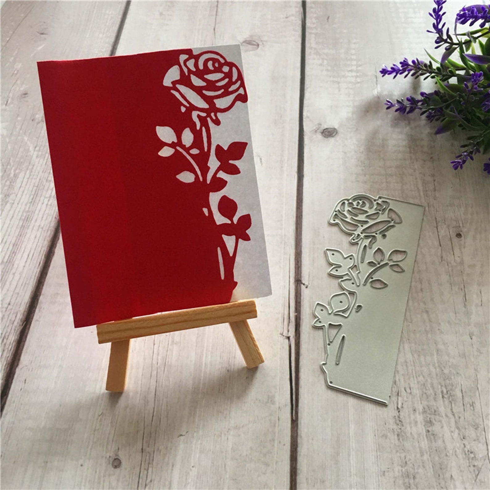 Rose Flower Metal Die Cuts,paper Craft Cutting Dies Stencils for DIY ...