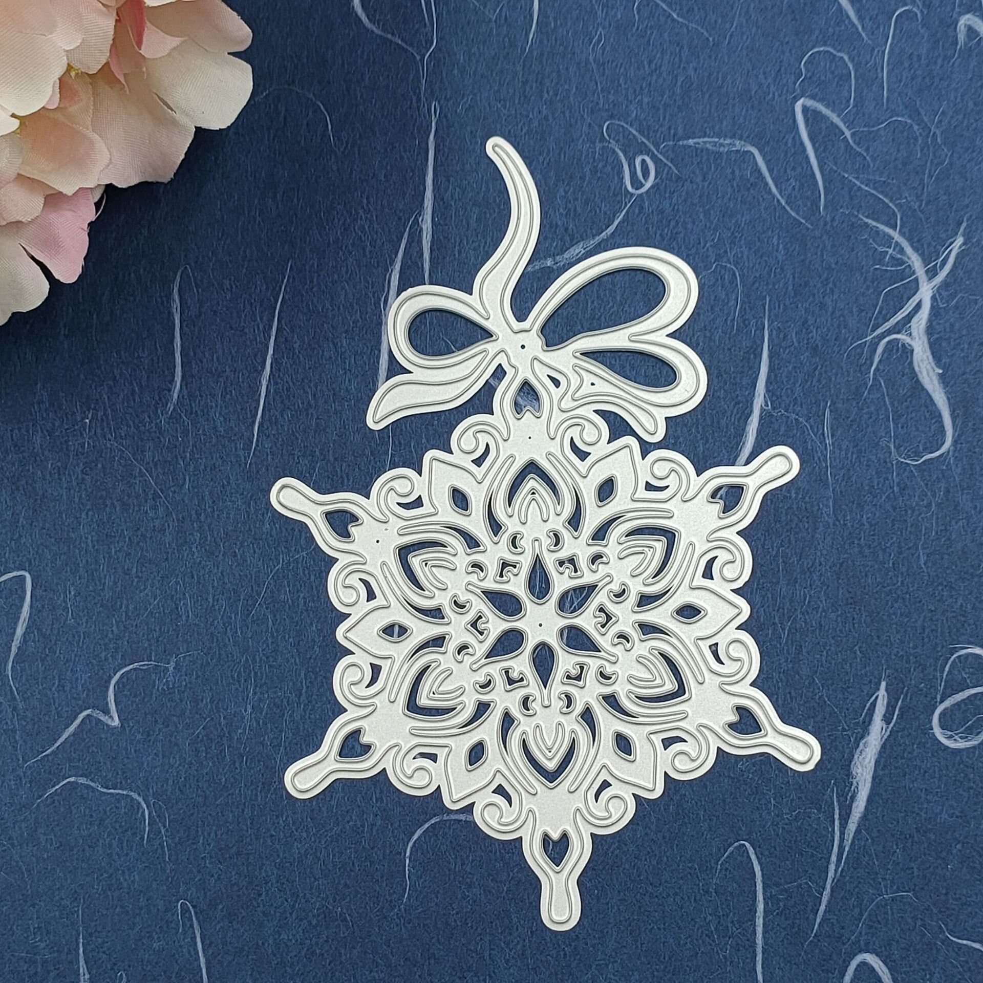 Christmas Snowflake Metal Die Cuts, Cutting Dies for Card Making ...