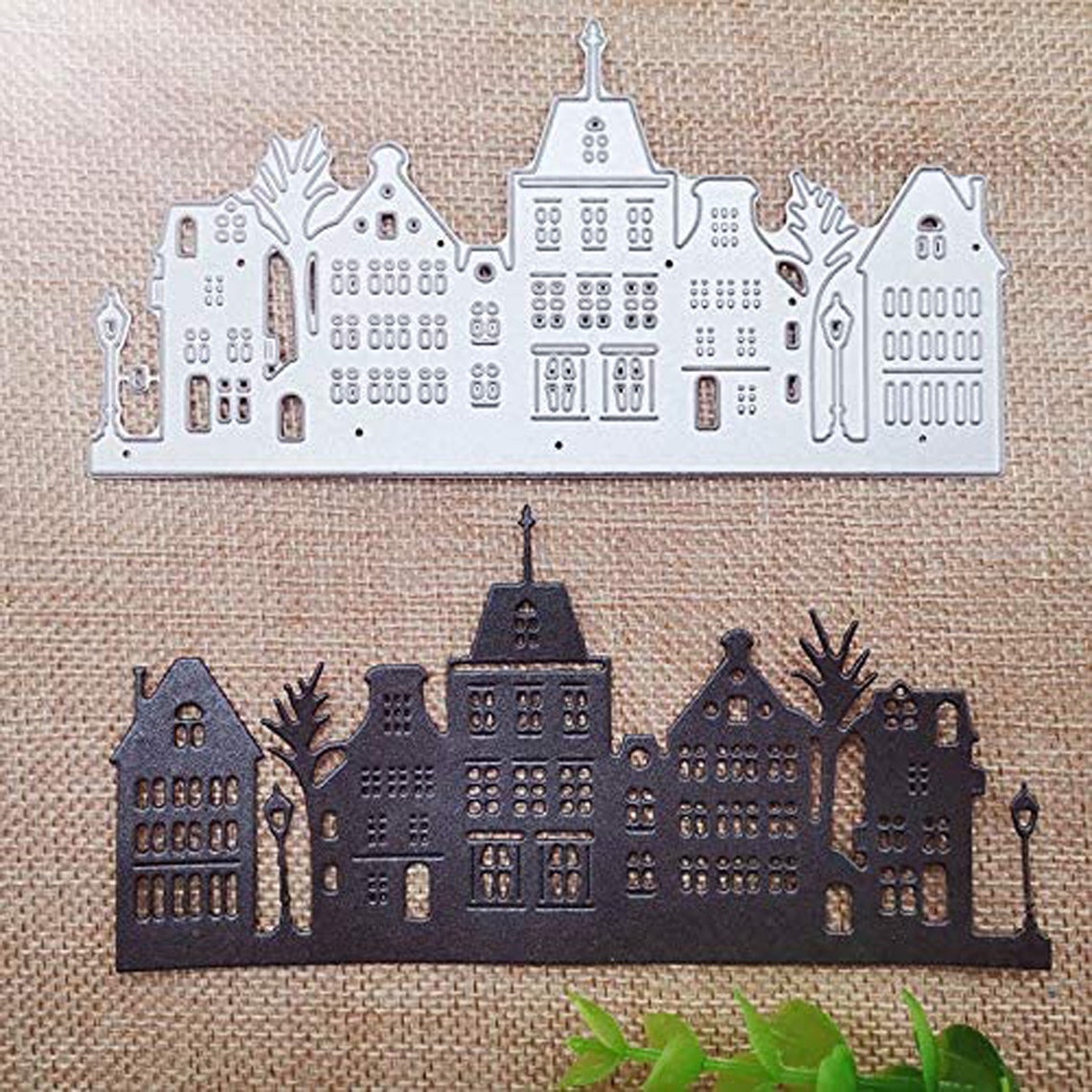 House Building Metal Cutting Diespaper Craft Cutting Die | Etsy