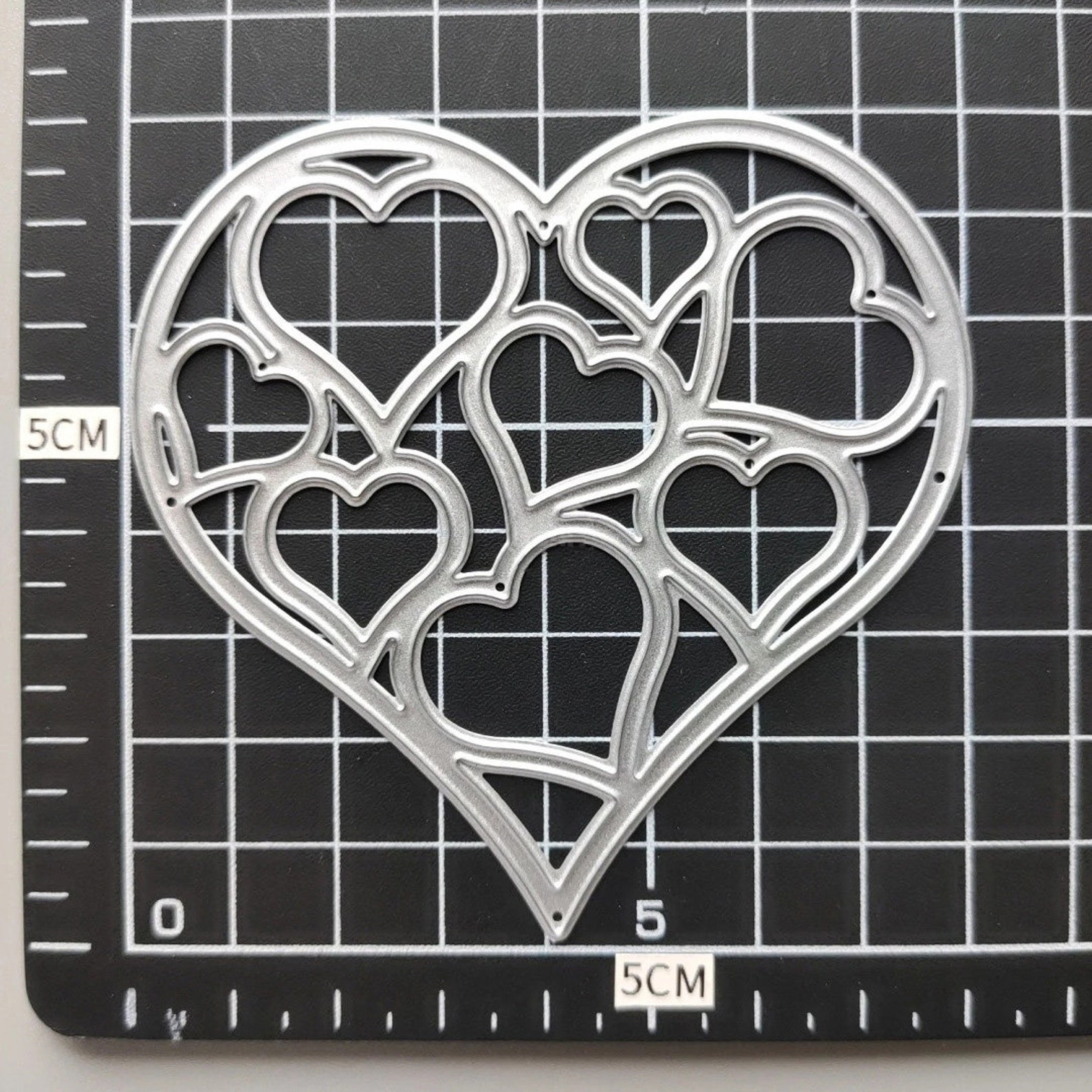 Heart Shaped Metal Cutting Diespaper Craft Cutting Die - Etsy