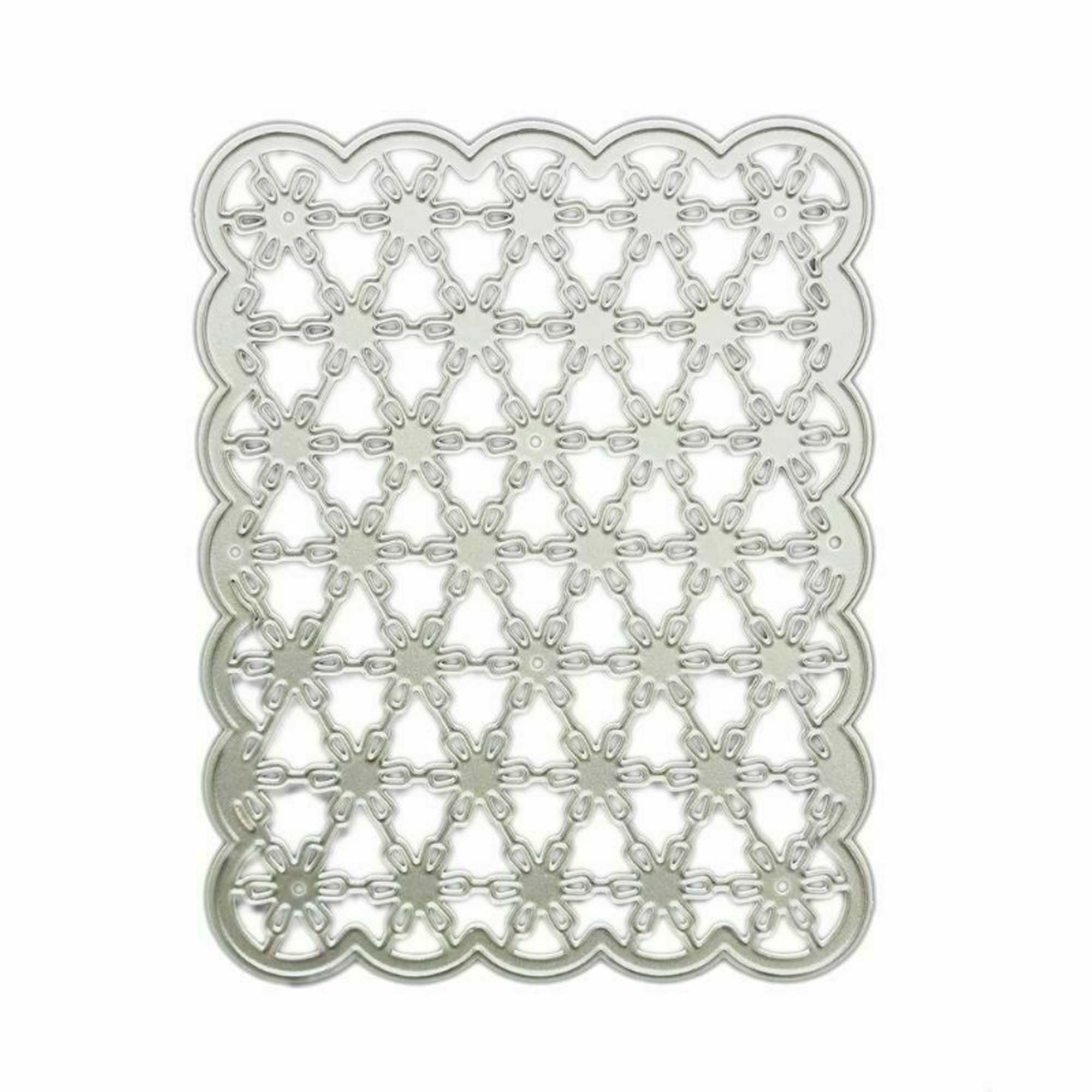 Flower Background Metal Die Cuts,wedding Invitation Cutting Dies ...
