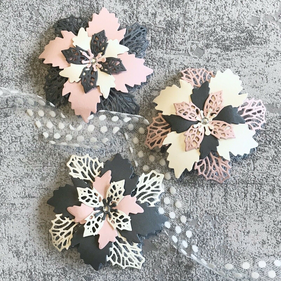 Layered Flower Petal Metal Die Cutspaper Craft Cutting Dies - Etsy