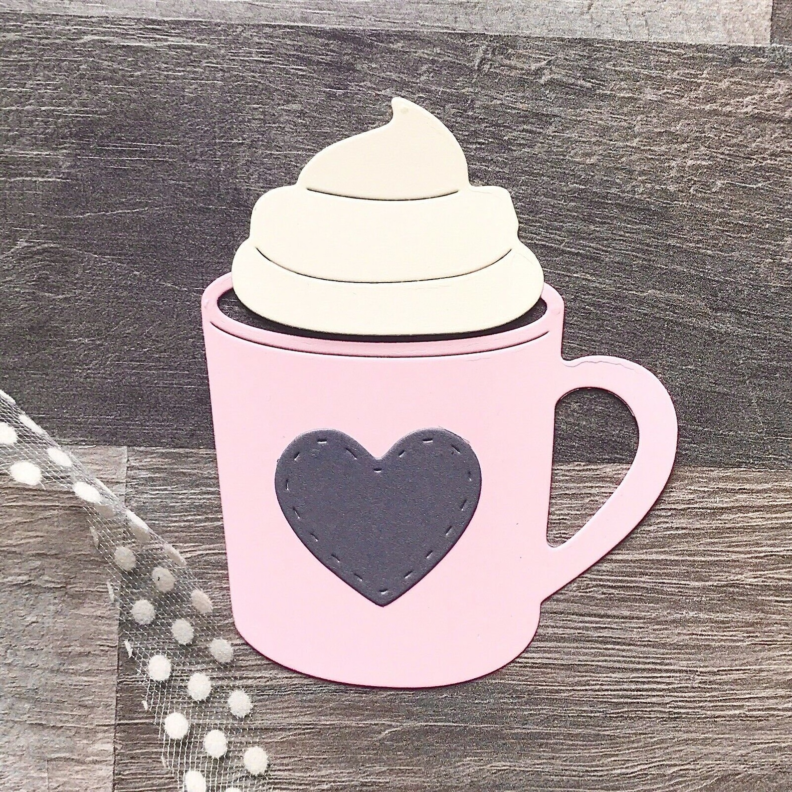 Coffee Mug Metal Cutting Diespaper Craft Cutting Die - Etsy